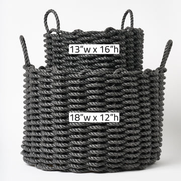 Braided Lobster Rope Basket | Sand | The Rope Co