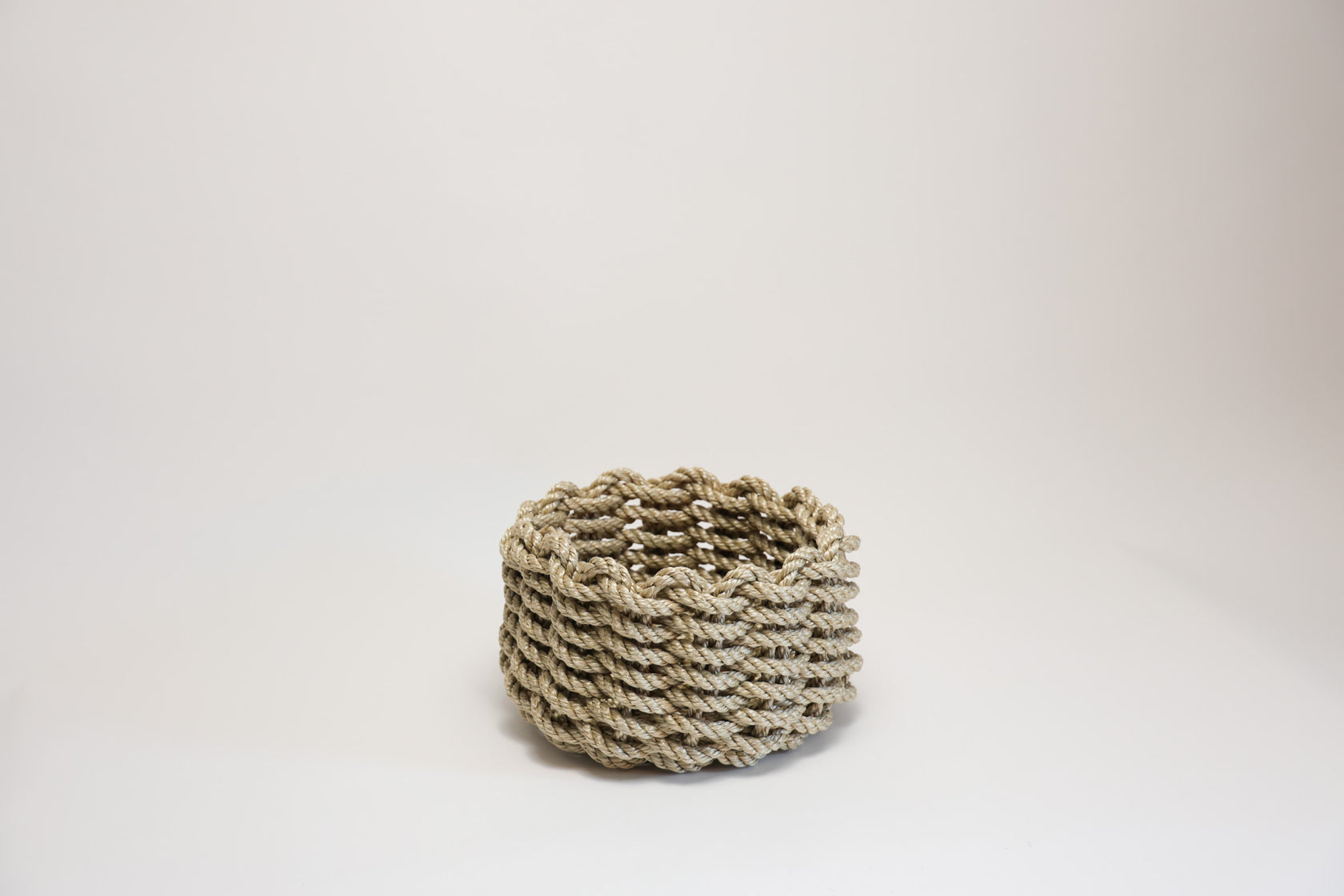 Heritage Rope Basket | Sand | The Rope Co