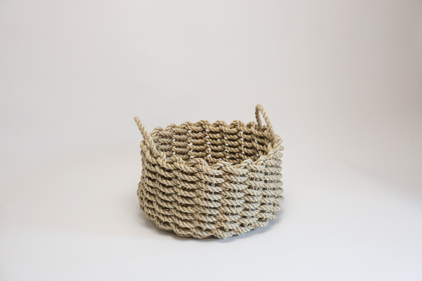 Heritage Rope Basket | Sand | The Rope Co